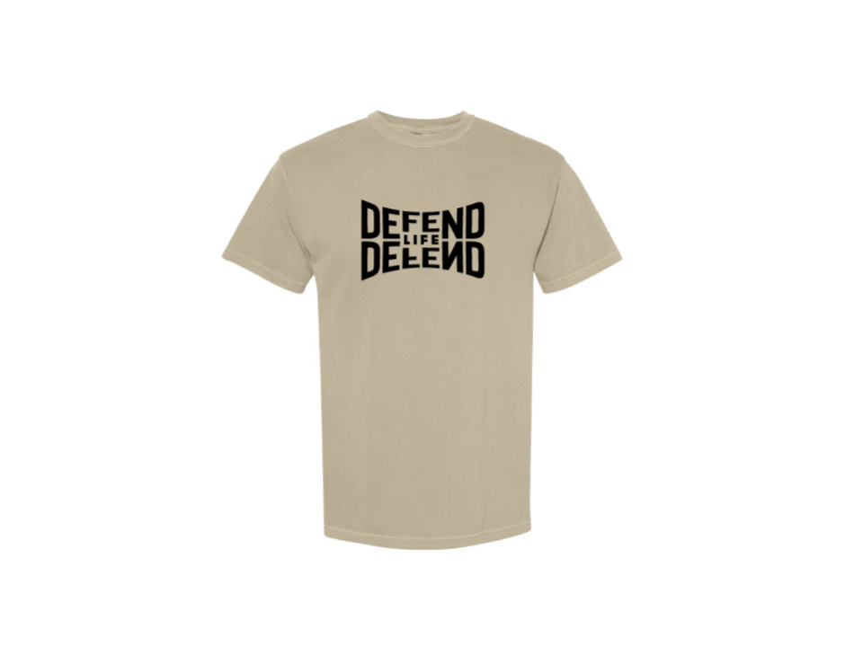 Defend Life Comfort Colors® Shirt - Defend Life Warp | Defend Life Apparel